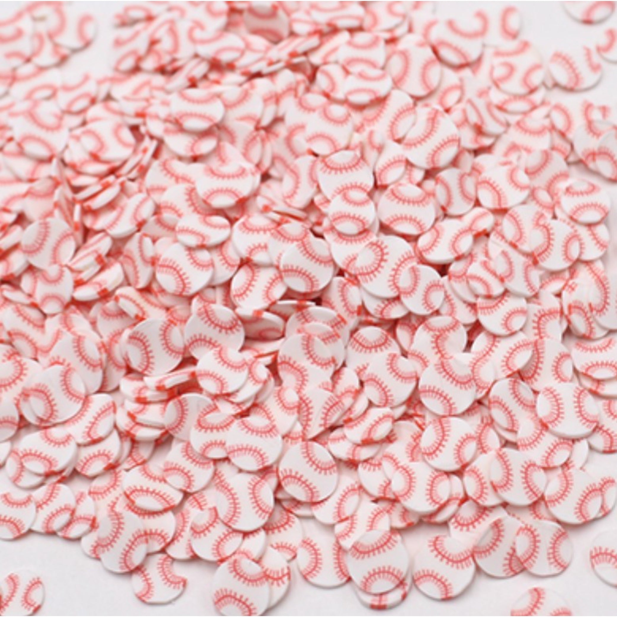 Baseball Clay Slices 5mm – New Day Inspiration